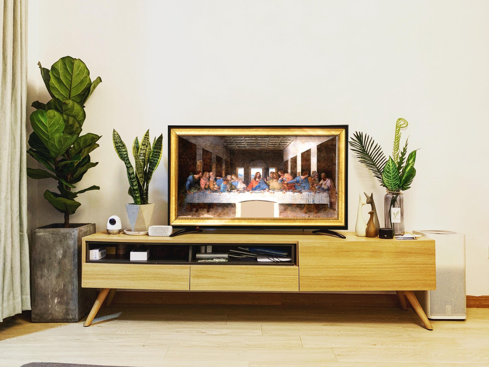 The Last Supper Samsung Frame TV Art | Vintage Renaissance Period ...