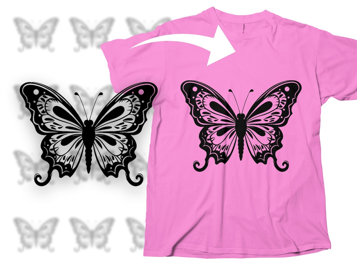 Beautiful Butterfly SVG Digital Download: Get Creative With - Etsy