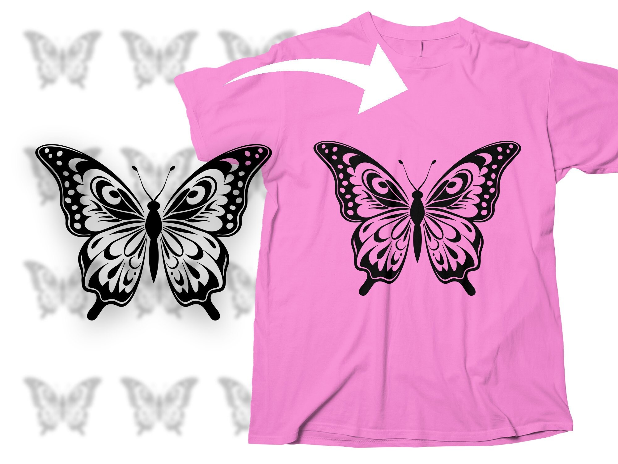 Beautiful Butterfly SVG Digital Download: Get Creative With - Etsy
