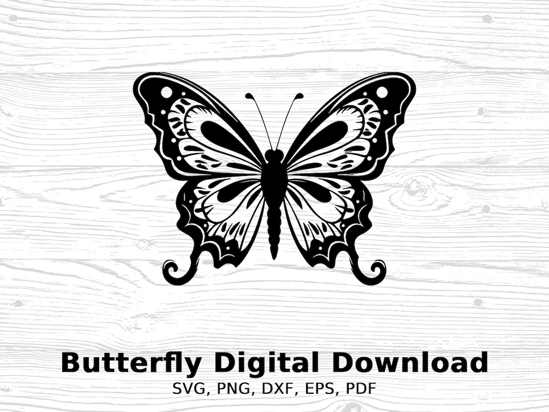 Beautiful Butterfly SVG Digital Download: Get Creative With Our ...