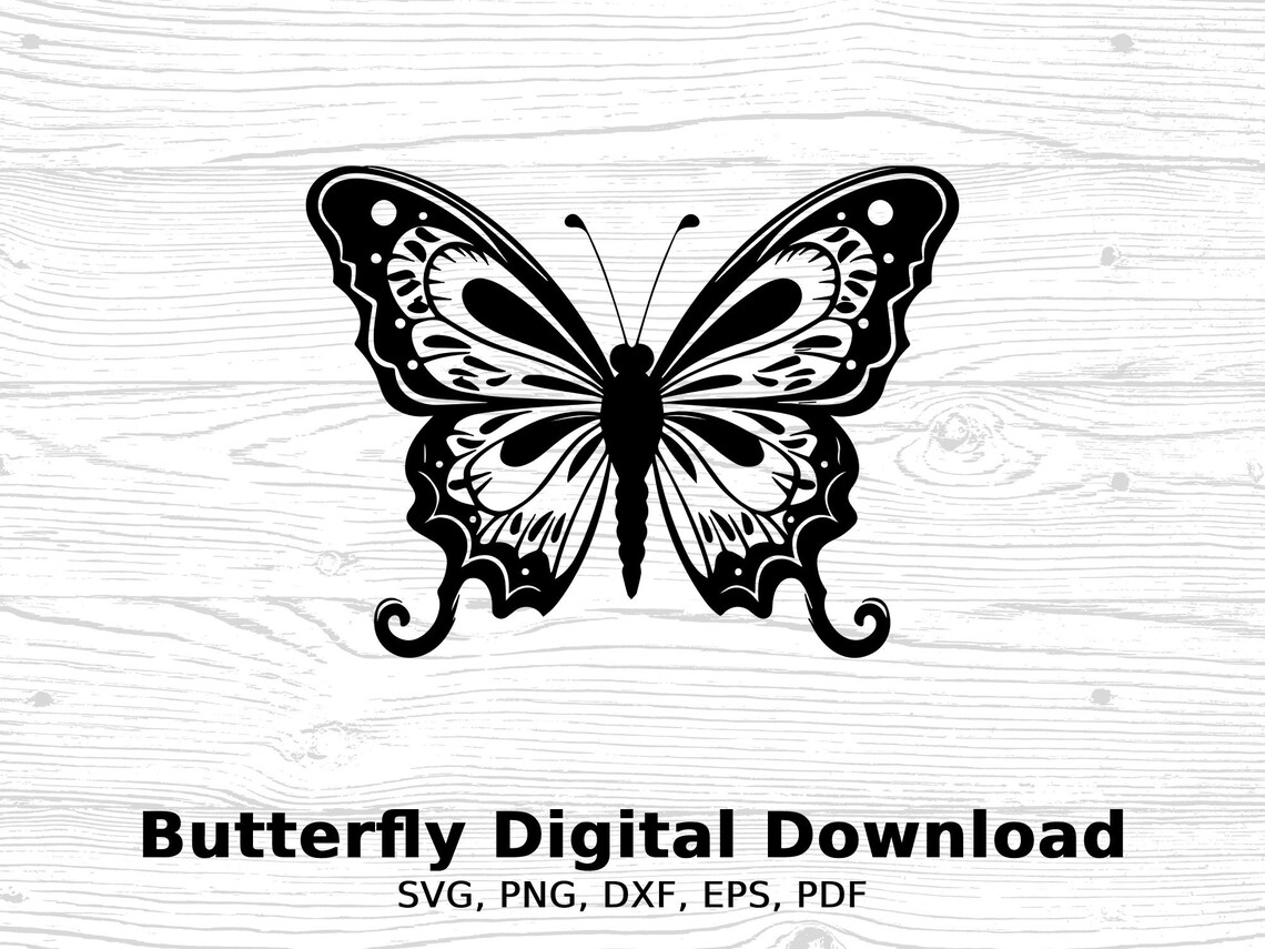 Beautiful Butterfly SVG Digital Download: Get Creative With Our ...