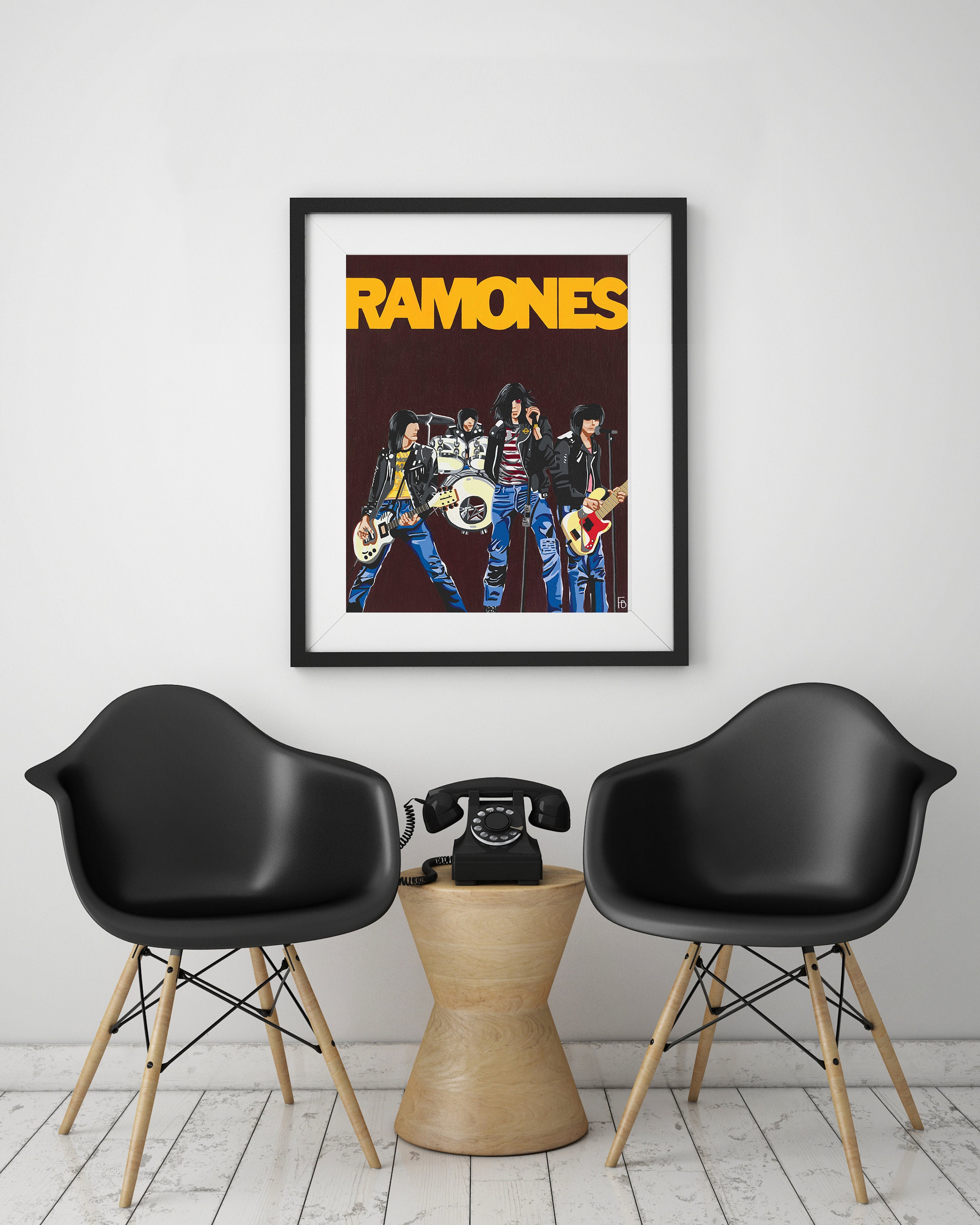 Ramones Punk Rock Poster venduto da Ilya Kovalev | SKU 780819 | Printerval