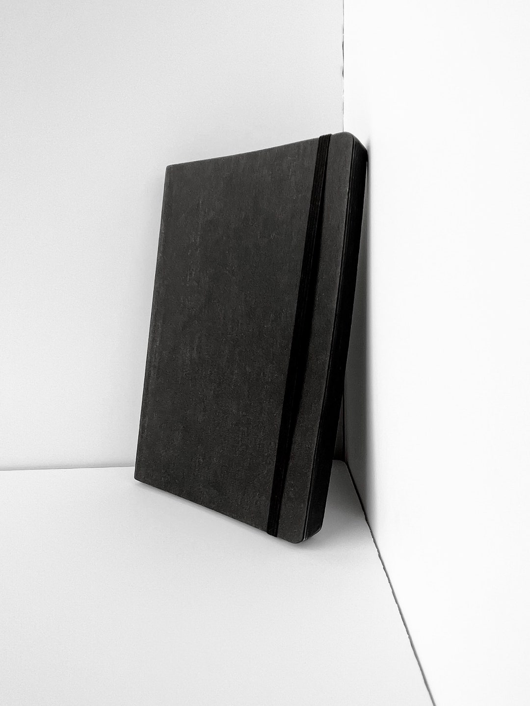 All Black Journal With Black Edges and Gray Paper - Darkling Style ...