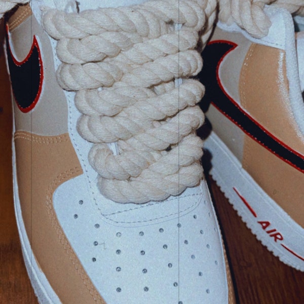 Nike Air Force 1 Customs Red - Etsy