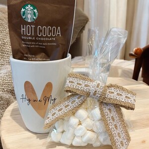 Love You Heart Ceramic Mug | Unique 12oz Hot Chocolate Coffee Tea Mug ...