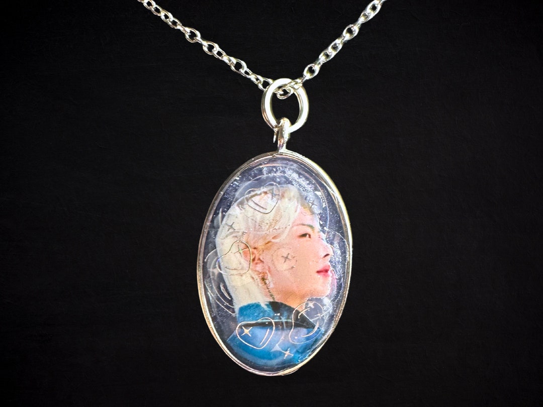 Ricky, ZB1, ZEROBASEONE, Silver Necklace - Etsy