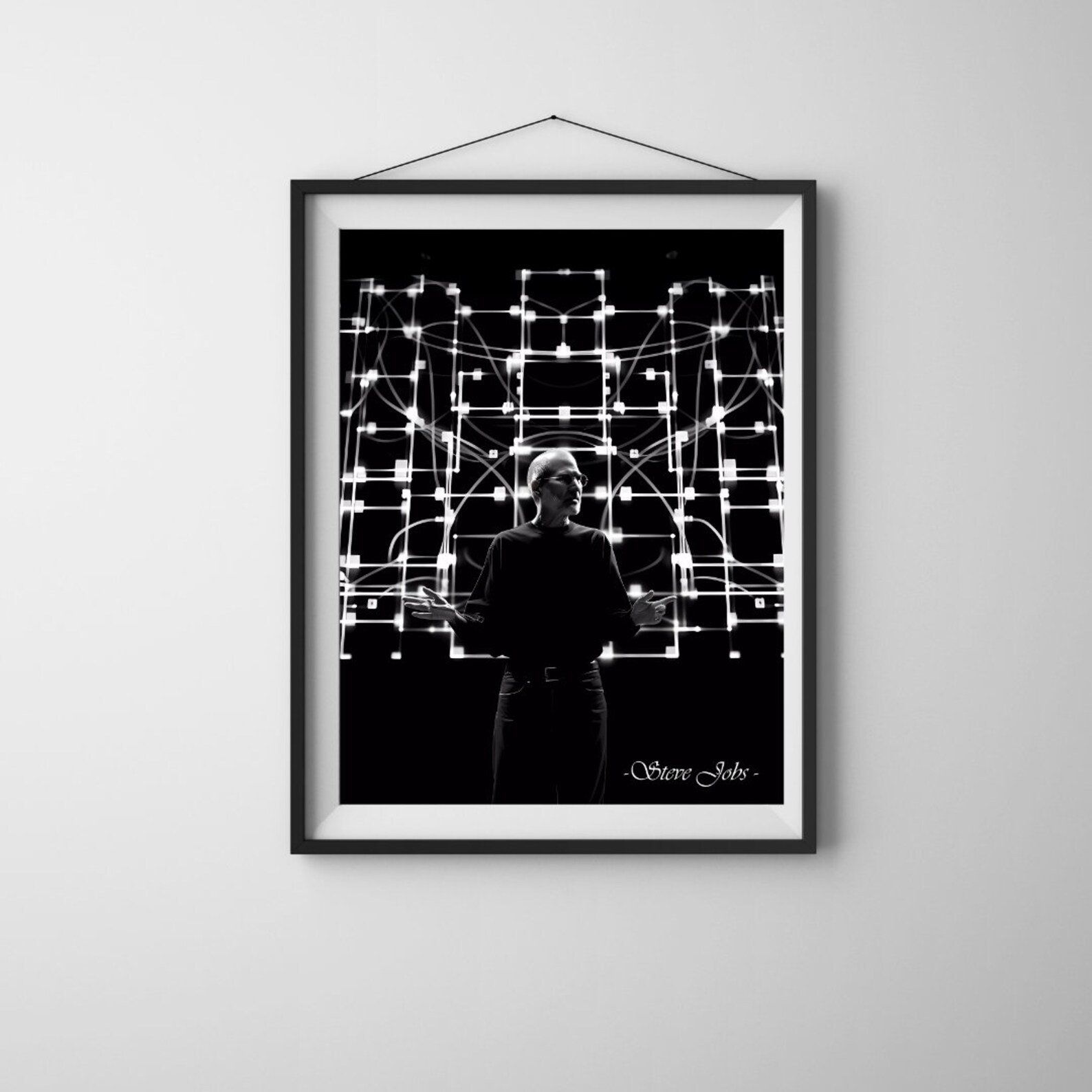 Innovation Personified: A Tribute to Steve Jobs poster - Etsy