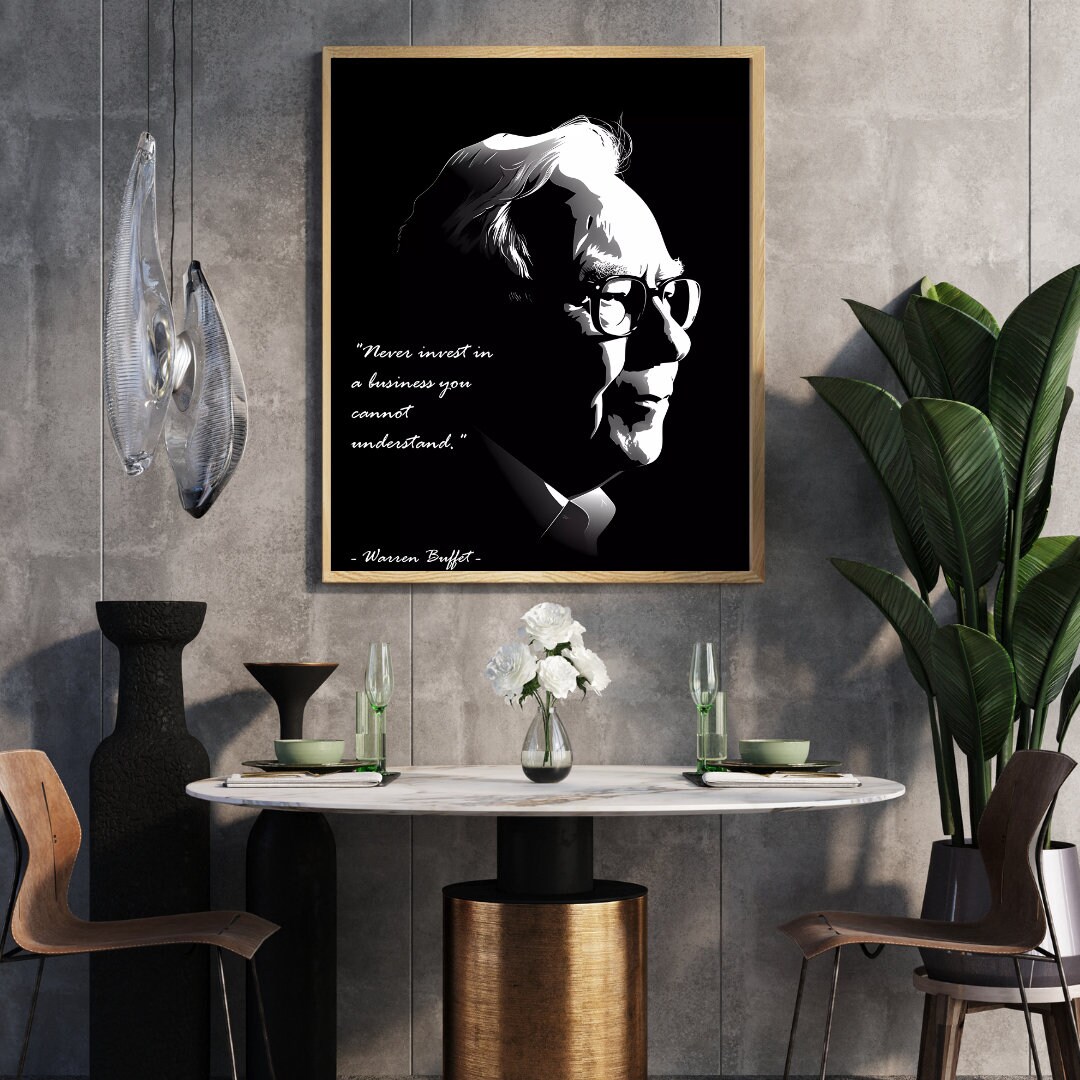 Warren Buffett: the Pillar of Financial Success - Etsy