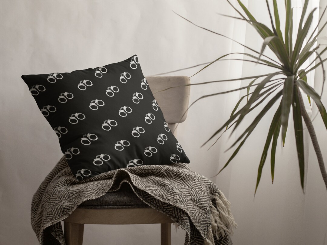 Basic Bondage Square Pillow, BDSM, Handcuffs, Made Out of Polyester - Etsy