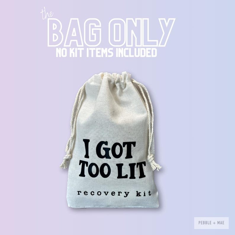 Too Lit Hangover Recovery Kit: Bachelorette Party Favor, Girls Trip ...