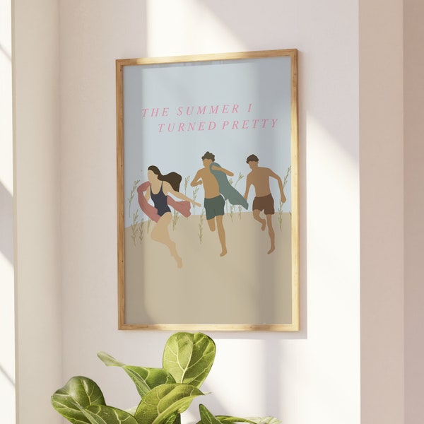 Summer I Turned Pretty Posters - Etsy