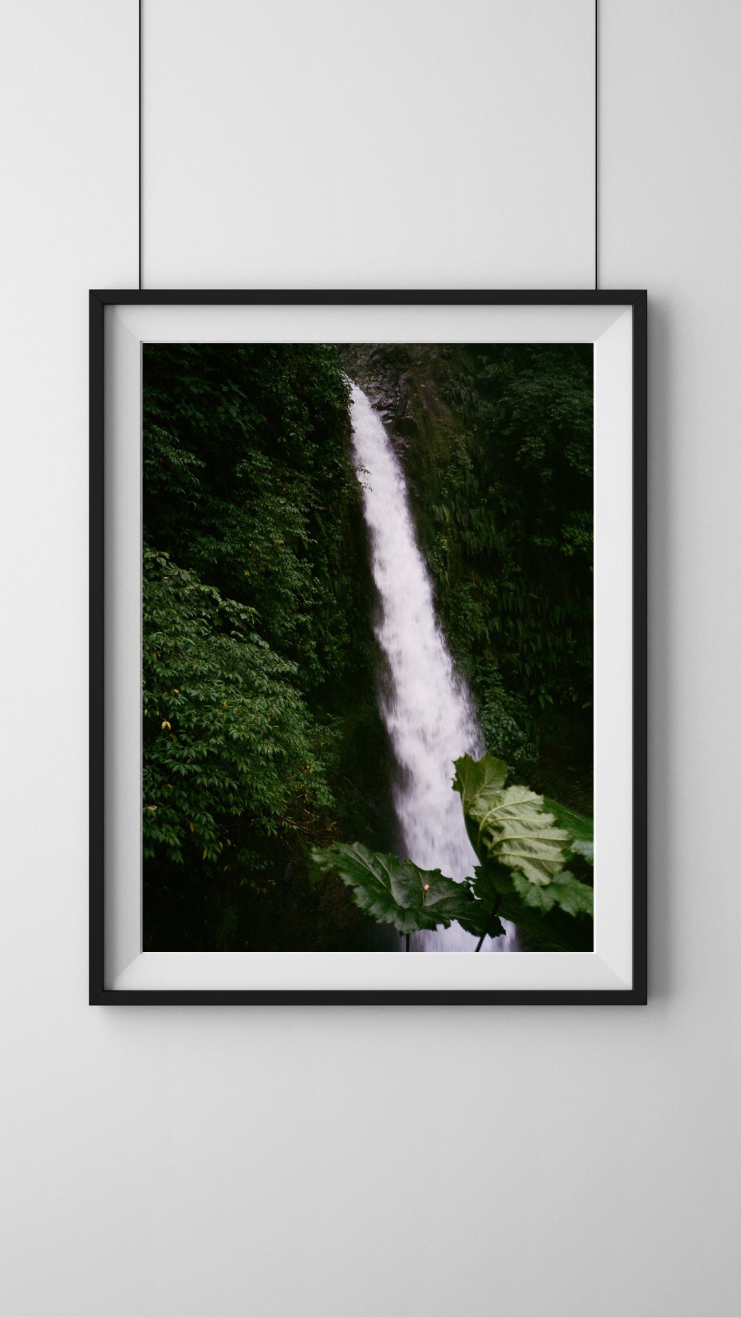 Costa Rican Waterfall - Instant Art, Instant Download - Etsy