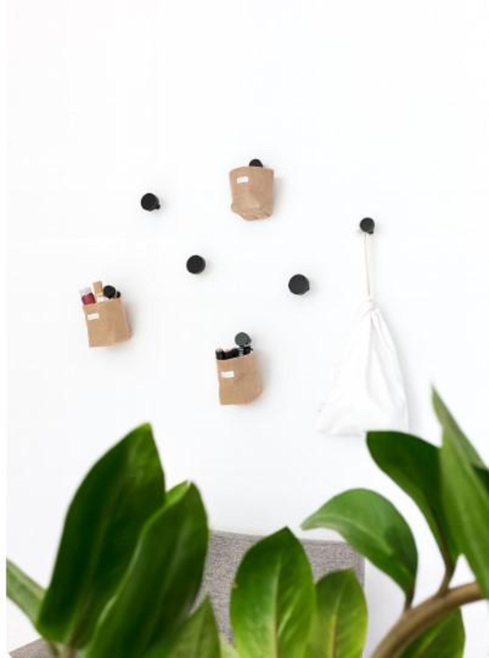 Wooden Wall Hook: Modern Hallway Decor, Multiple Colors & Sizes - Etsy