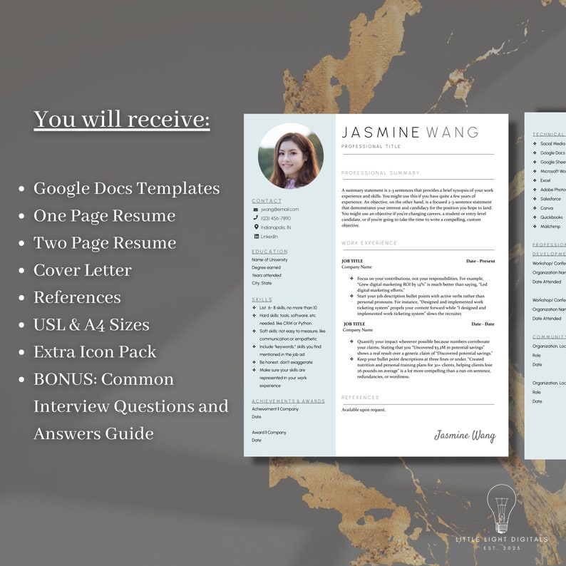 Google Docs Resume Template, Resume Template Google Docs, Resume ...