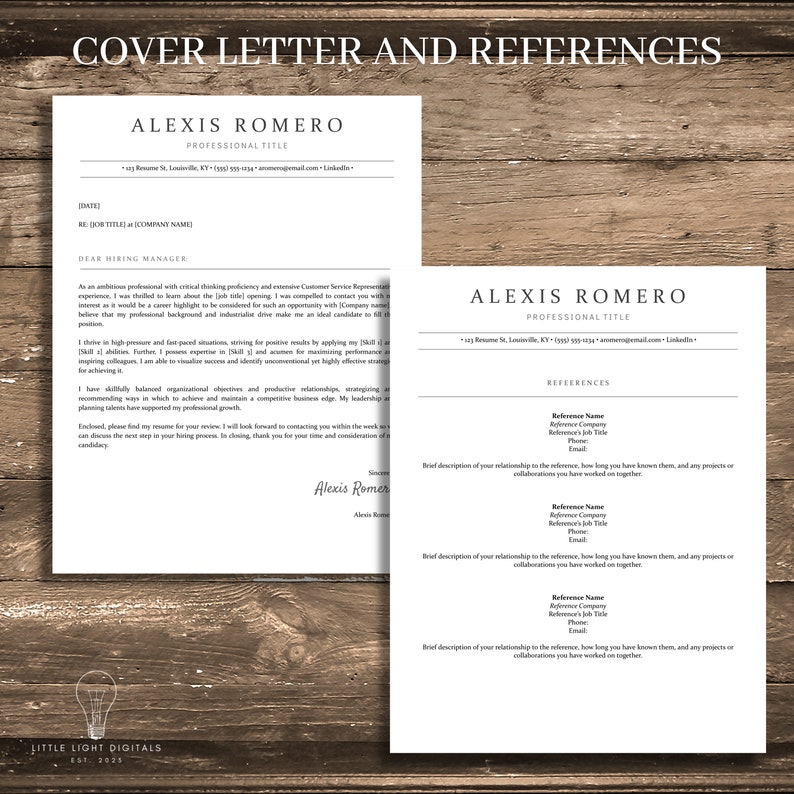 ATS Friendly Resume Template Google Docs, ATS Compatible Resume ...