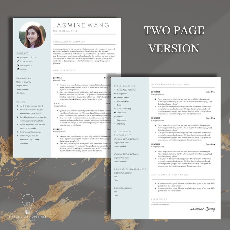 Google Docs Resume Template, Resume Template Google Docs, Resume ...