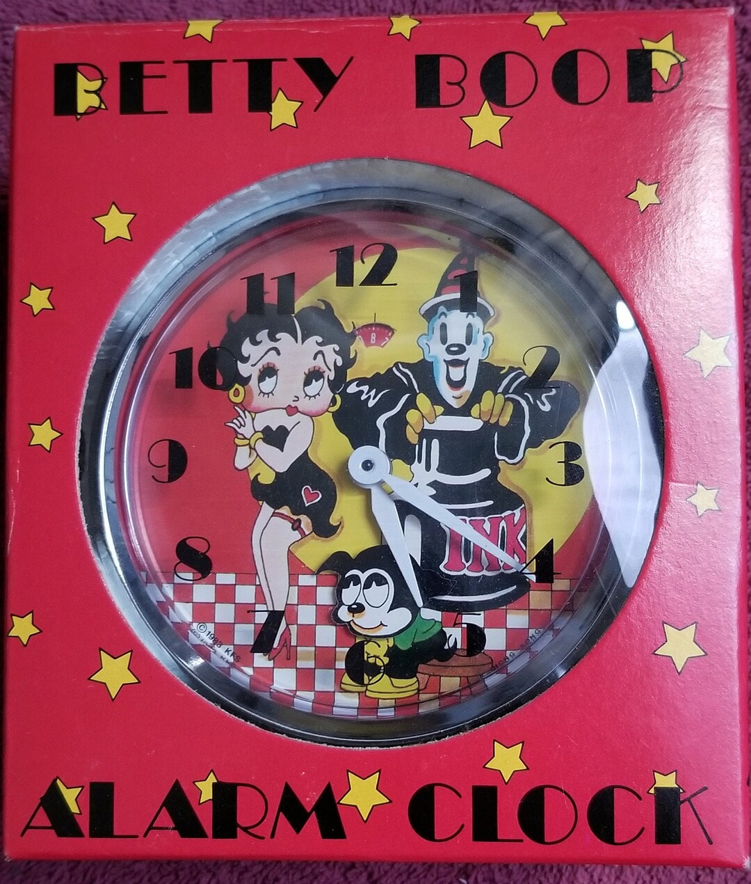 Betty Boop Clock Collection: Alarm, Desk, Lunchbox, Wall Clocks - Etsy