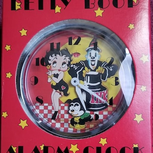 Betty Boop Desk Clock - Etsy