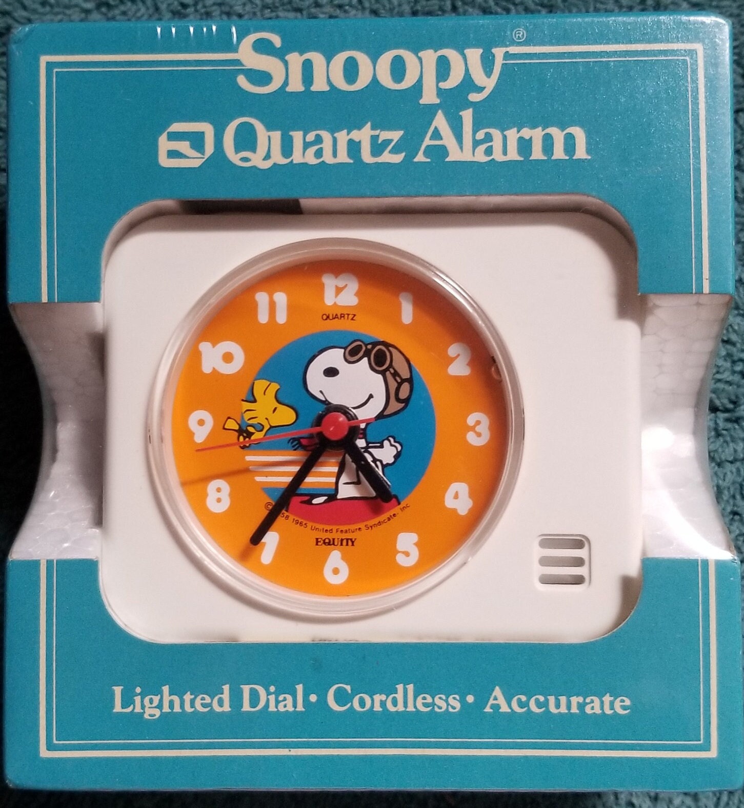 Vintage 1980's Snoopy Alarm Clock Wall Clock. 2 Watches - Etsy