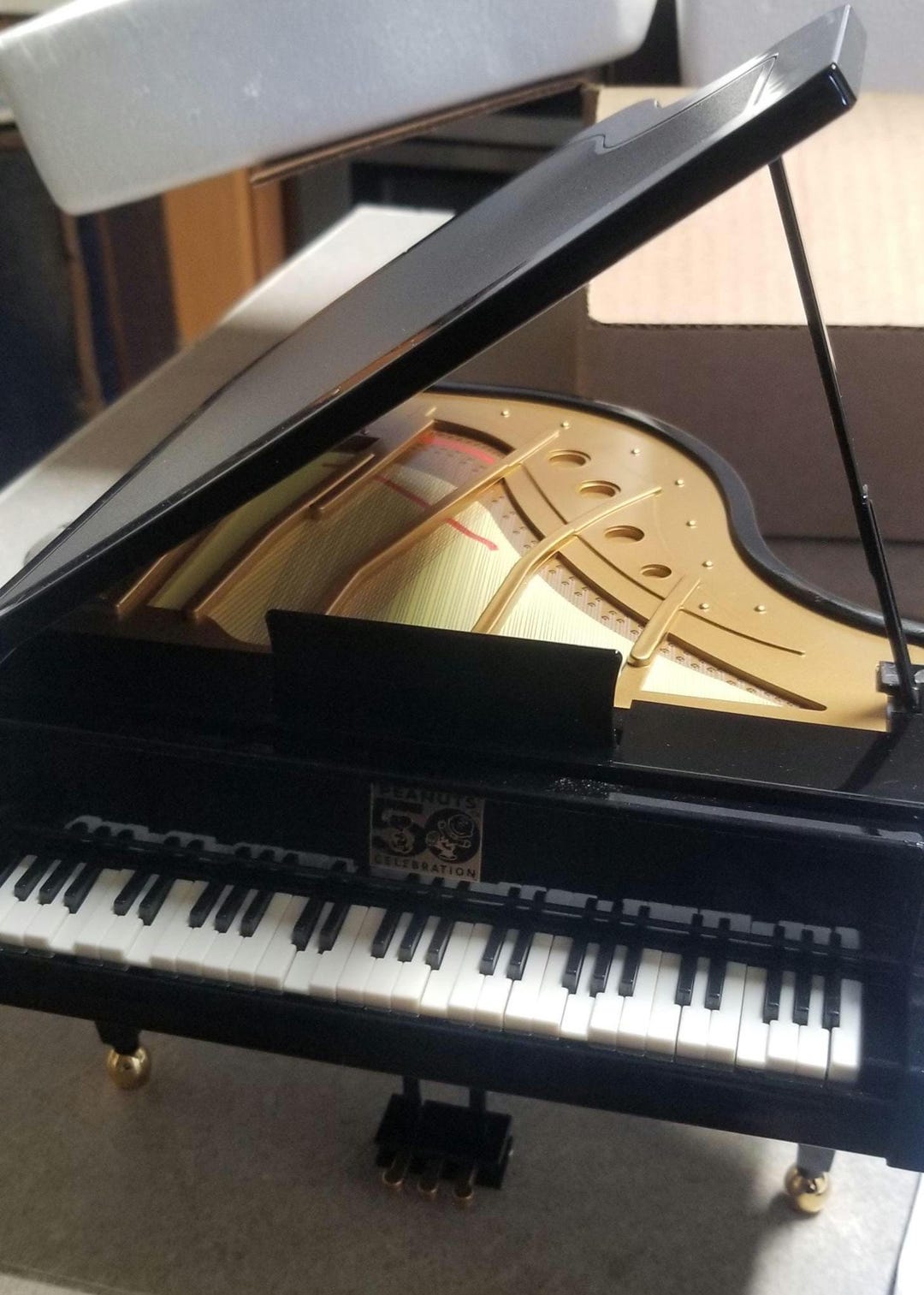 Blue Ridge Designs 50th Anniversary Peanuts Snoopy and Woodstock Piano ...