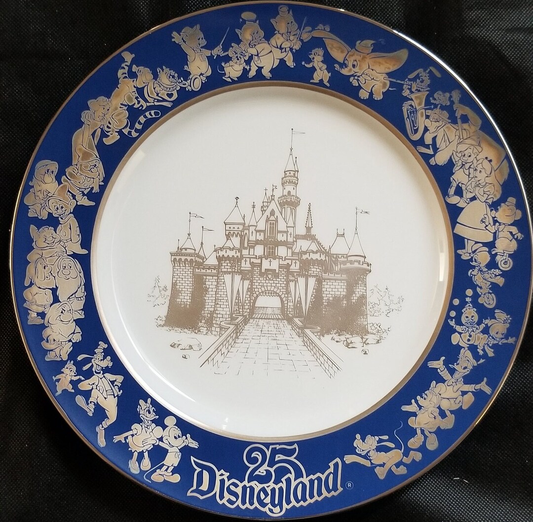 Vintage Disney Limited Edition Collectors Plates - Etsy