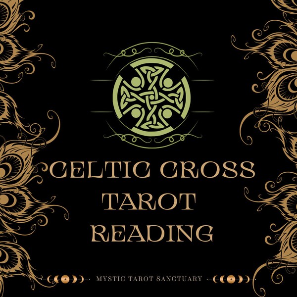 Celtic Cross Card - Etsy