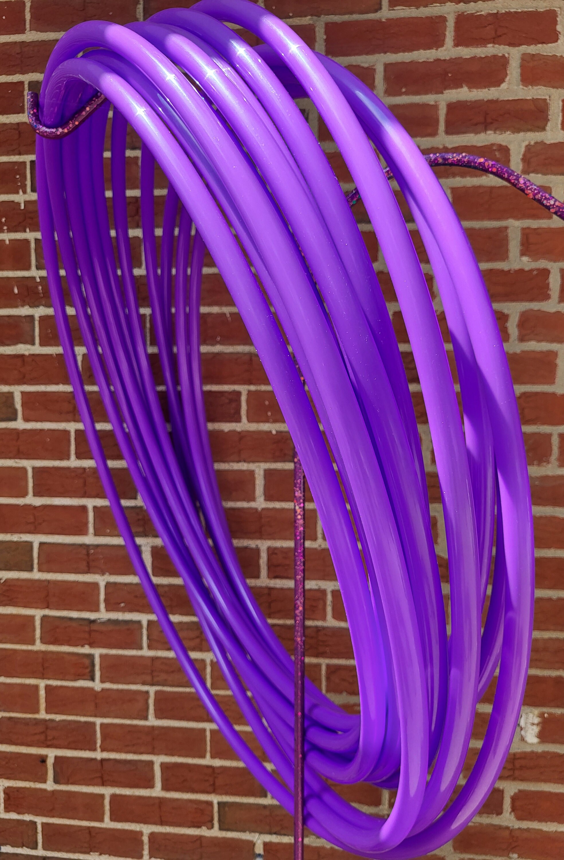 Le Grip Hoop - UV Purple - Dance and Fitness Hula Hoop - 3/4" Polypro ...