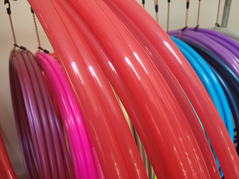 Le Grip Hoop - Red Stardust - Dance and Fitness Hula Hoop - 3/4 ...