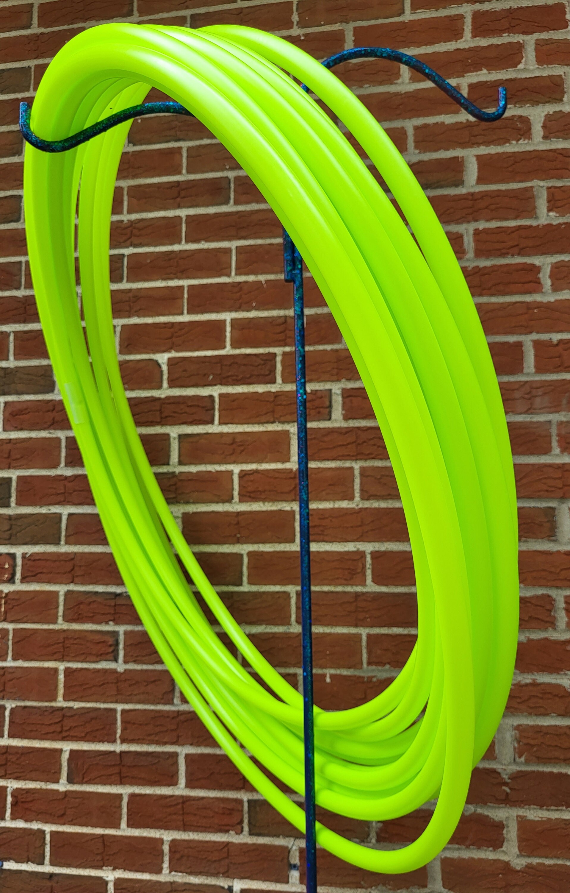 Le Grip Hoop - UV Yellow - Dance and Fitness Hula Hoop - 3/4" Polypro ...