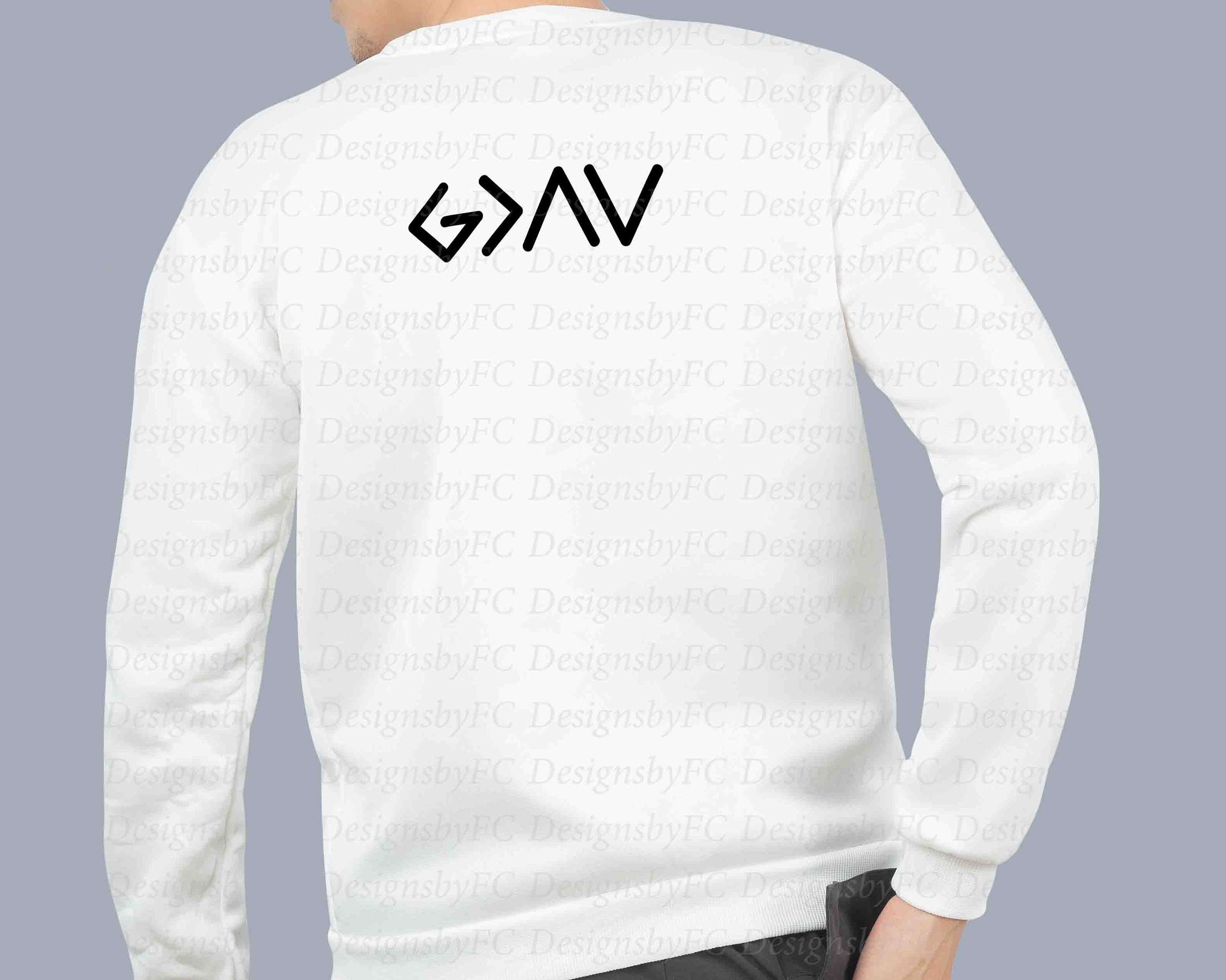 God is Greater Than the Highs and Lows SVG Christian SVG - Etsy