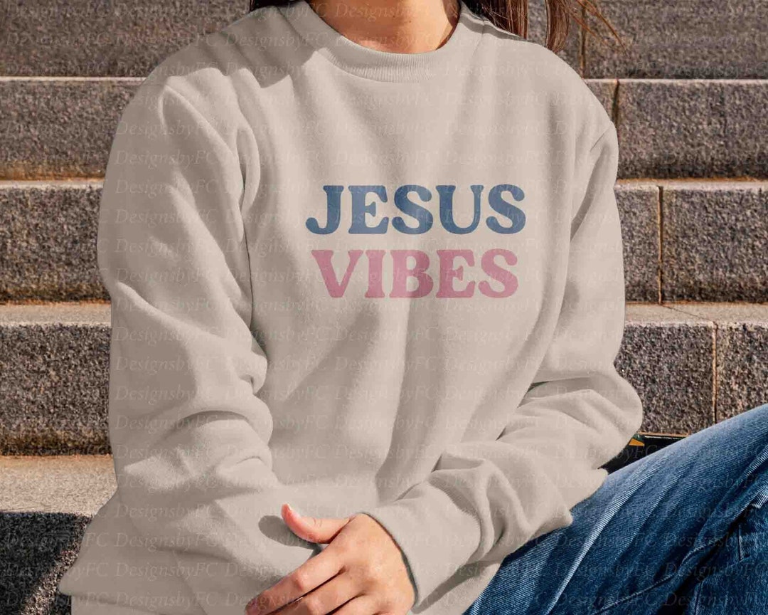 Jesus Vibes SVG, Christian SVG, Jesus Svg, Cricut, and Silhouette Cut ...