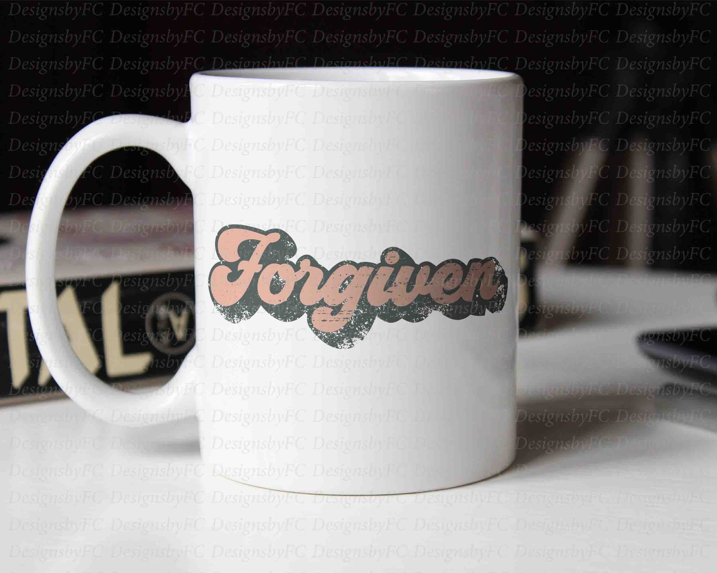 Forgiven SVG, Christian SVG, Jesus Svg, Cricut, and Silhouette Cut ...