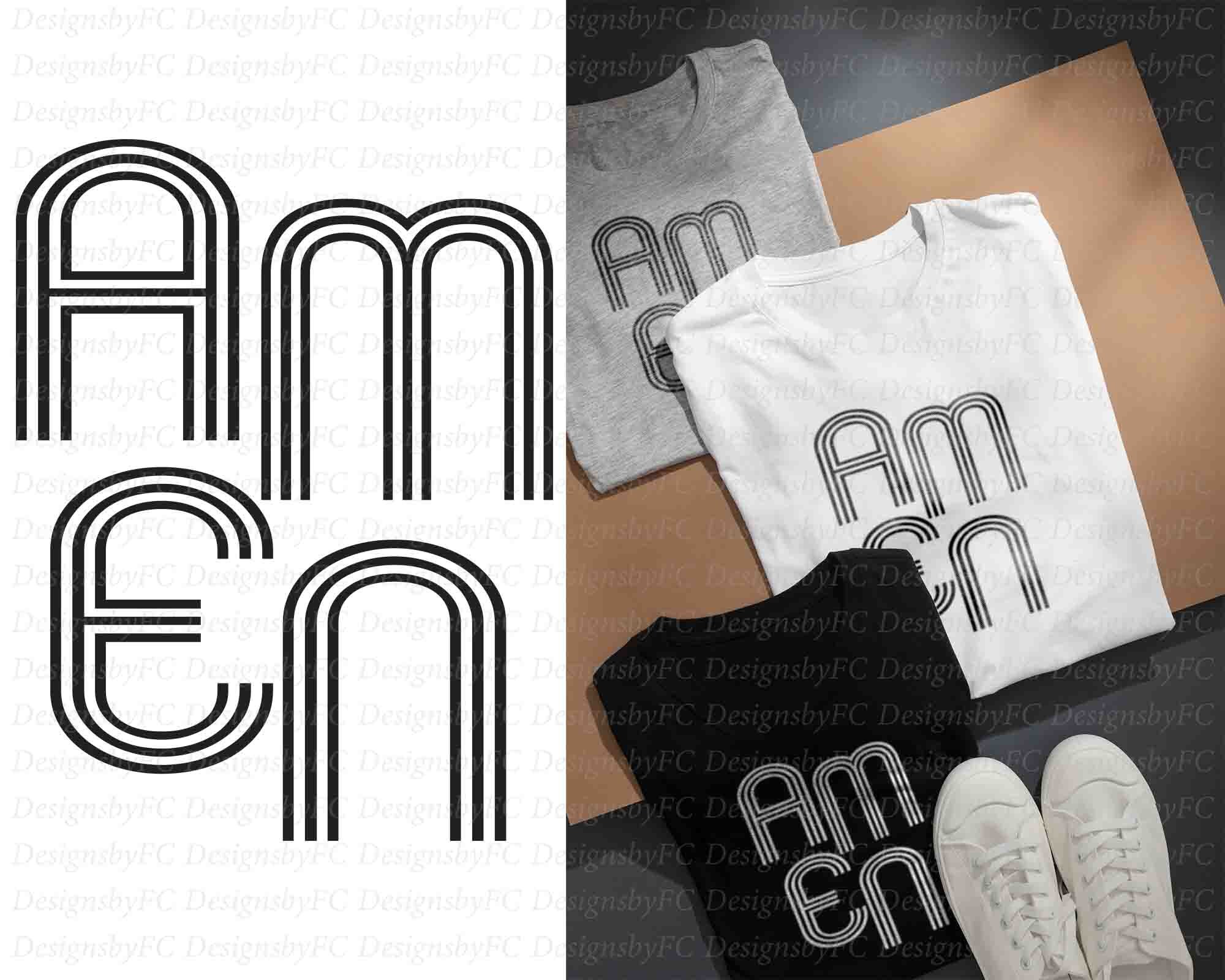 Amen SVG, Christian SVG, Jesus Svg, Cricut, and Silhouette Cut Files - Etsy