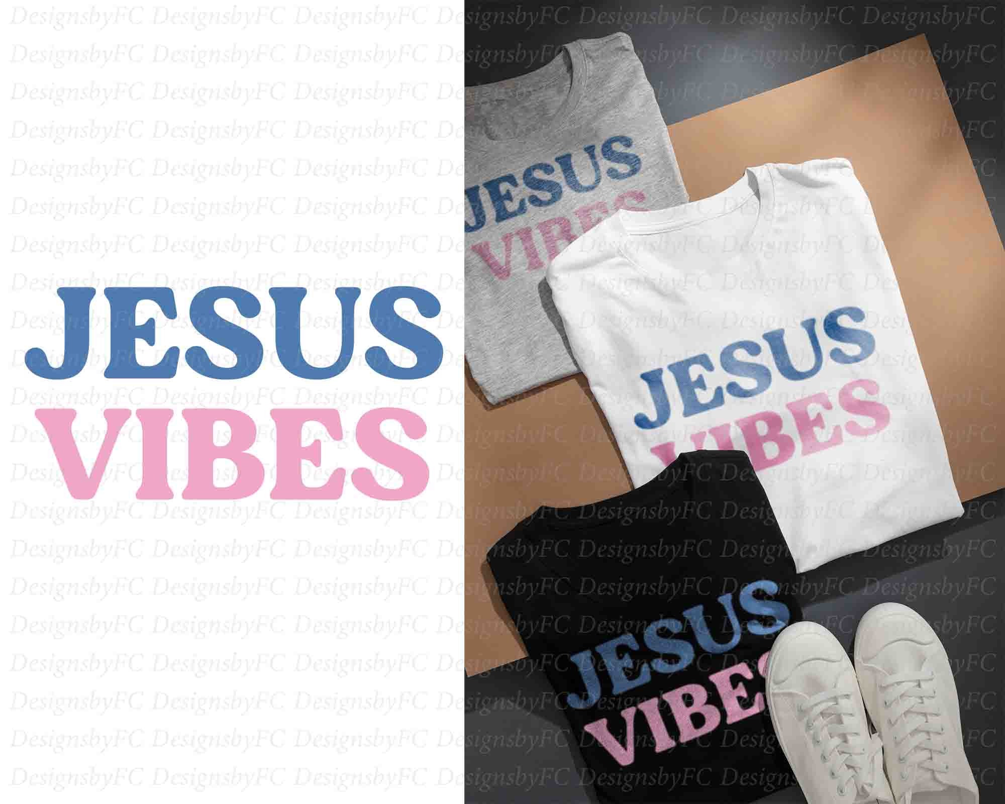 Jesus Vibes SVG, Christian SVG, Jesus Svg, Cricut, and Silhouette Cut ...