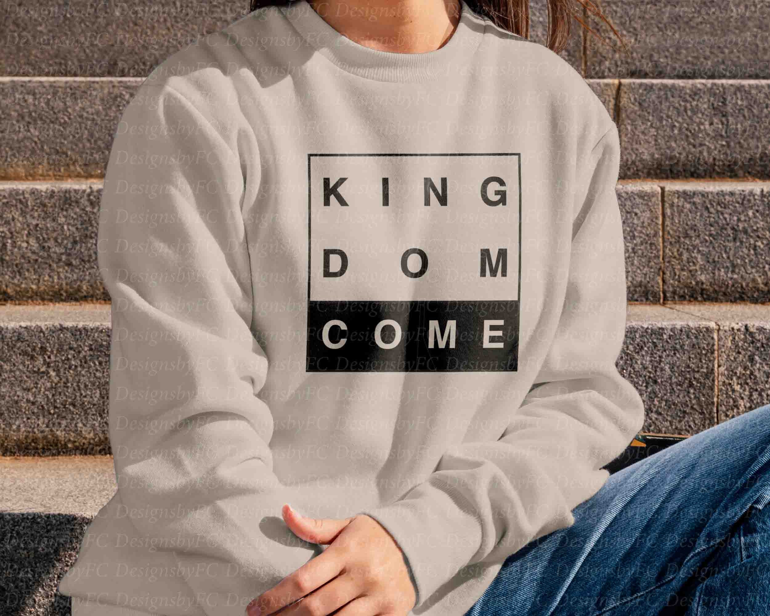 Kingdom Come SVG, Christian SVG, Jesus Svg, Cricut, and Silhouette Cut ...