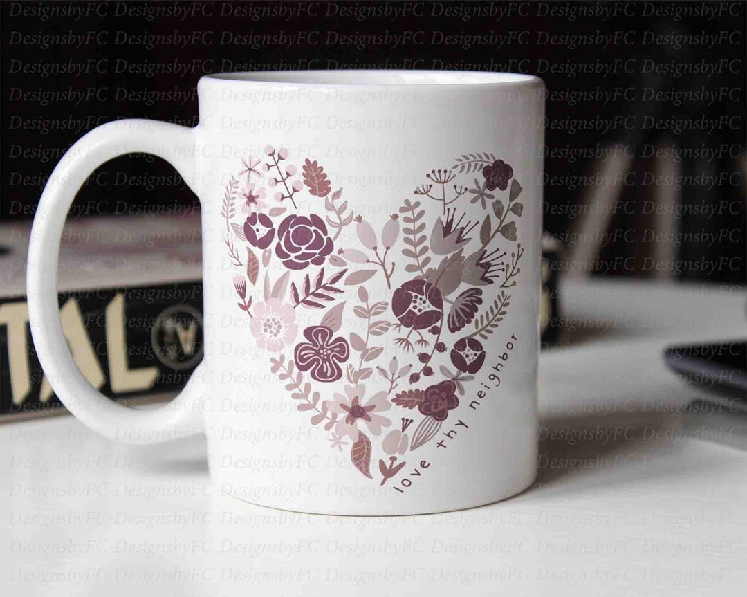 Love Thy Neighbor SVG, Christian SVG, Jesus Svg, Cricut, and Silhouette ...