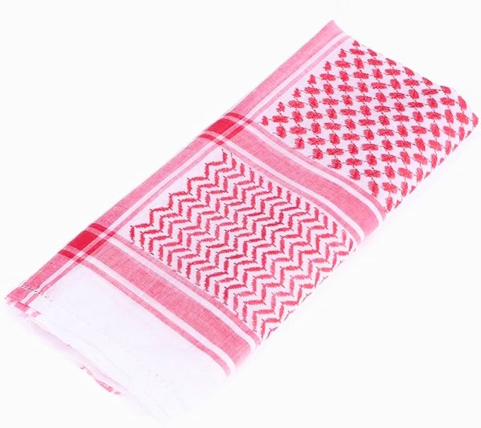 Saudi Arabia Style Arafat Scarf Kefiyyeh Shemagh & Agal Arab Islamic ...
