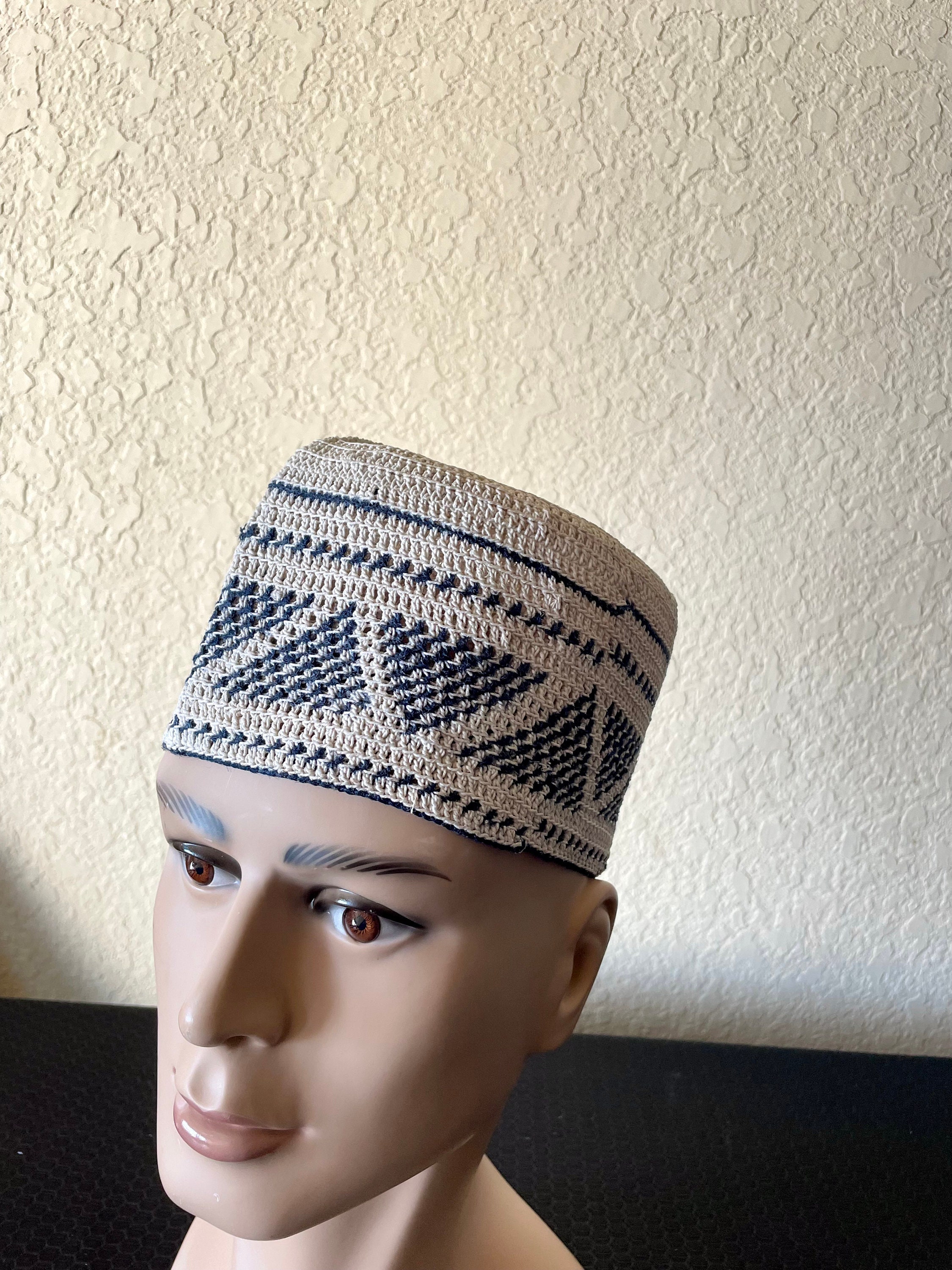 Hausa Men Kufi Cap, Traditional Cap, Hausa Cap, Traditional Cap ...