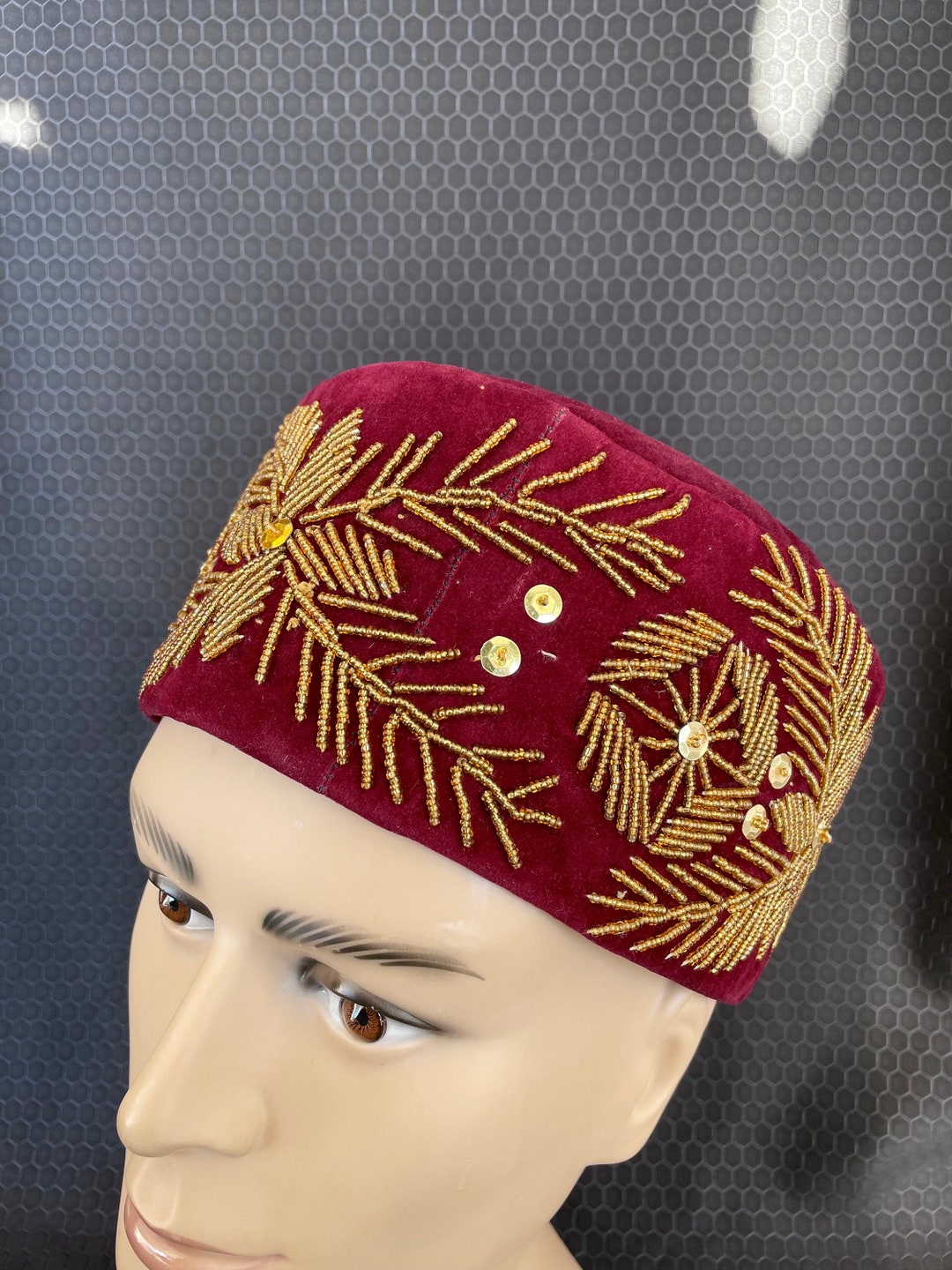 Igbo Cap, Traditional Cap, Nze Cap, Traditional Cap, Nigerian Cap,men ...