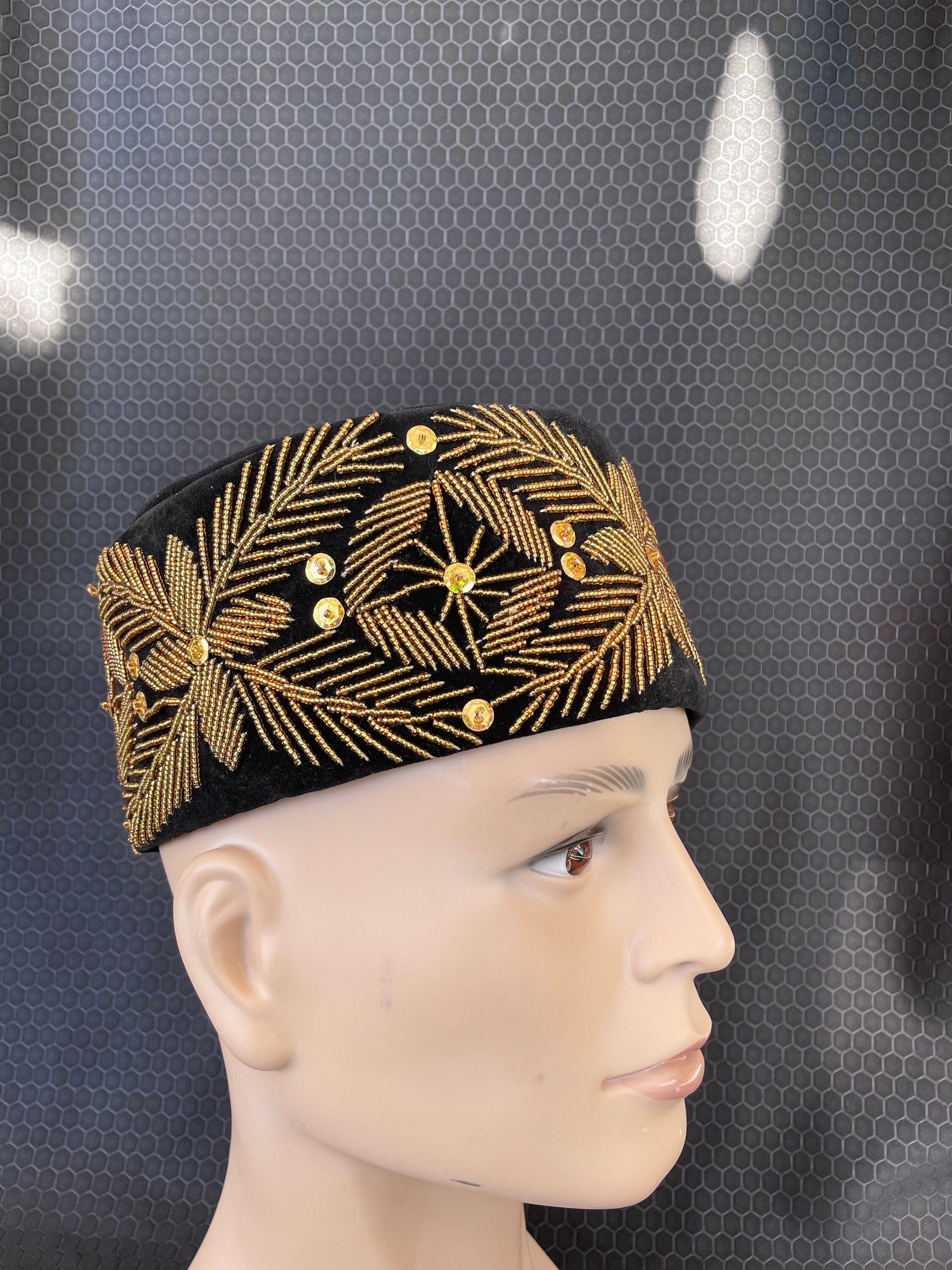 Igbo Cap, Traditional Cap, Nze Cap, Traditional Cap, Nigerian Cap, Men ...