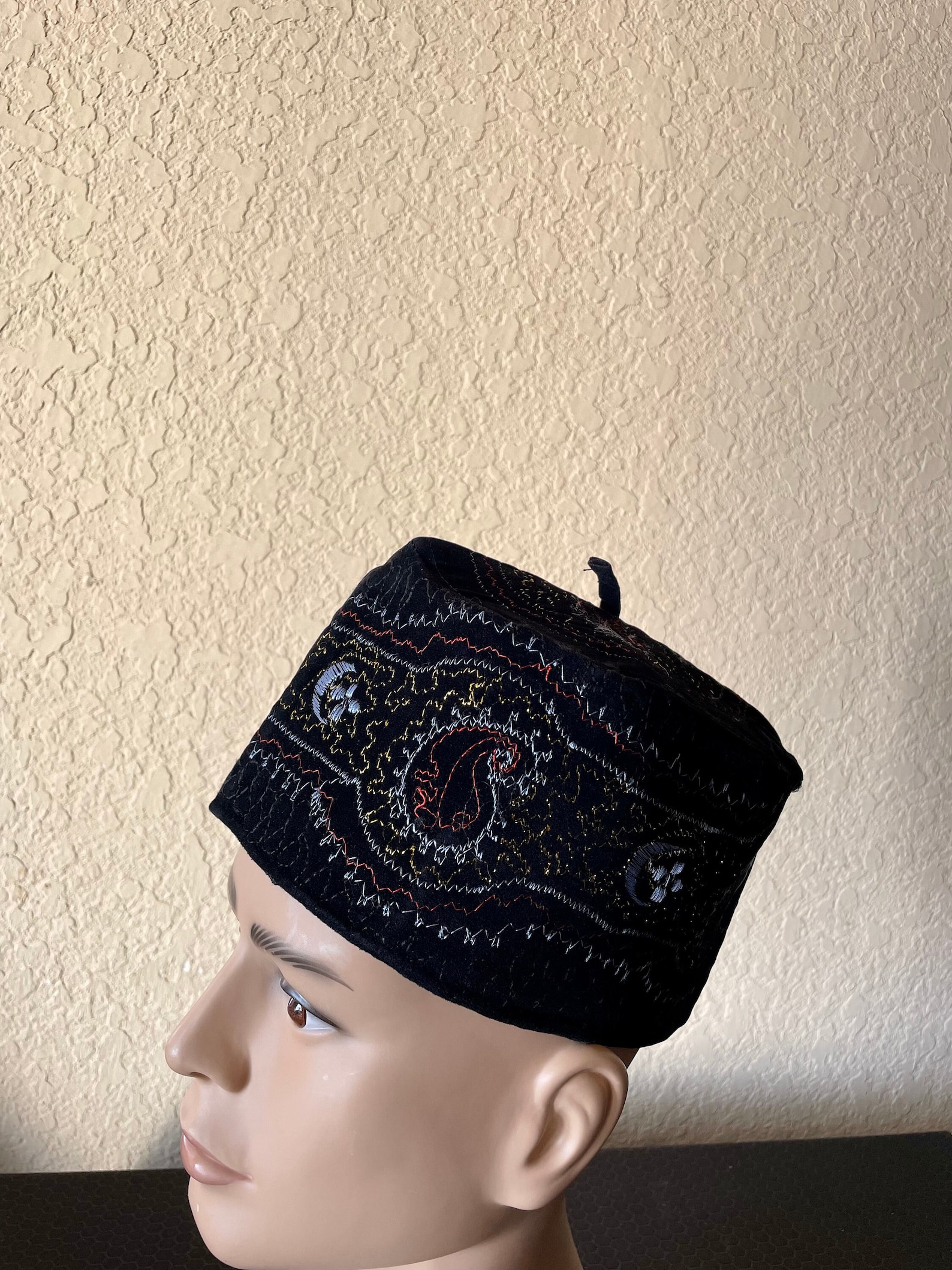 Hausa Men Kufi Cap, Traditional Cap, Hausa Cap, Traditional Cap ...