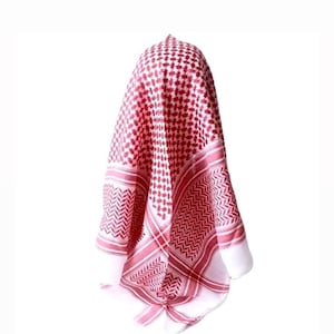 Saudi Arabia Style Arafat Scarf Kefiyyeh Shemagh Arab Islamic Wrap ...