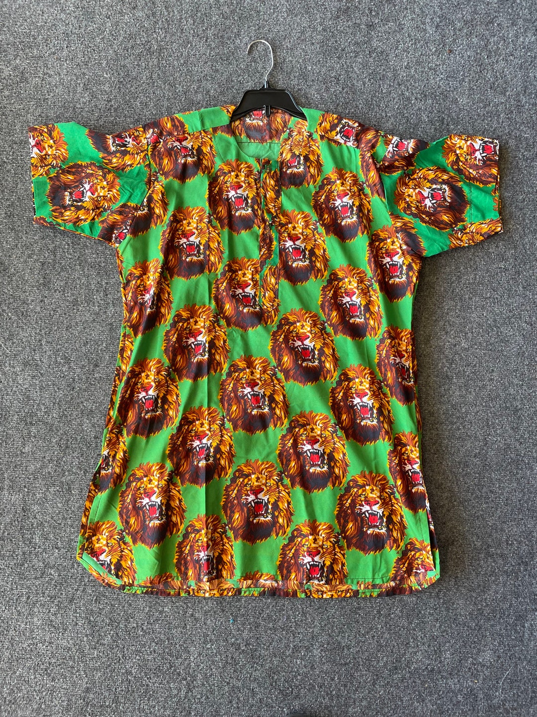 Isiagu African Men Shirt | Lion Head Attire for Igbo Wedding Shirt Igbo ...