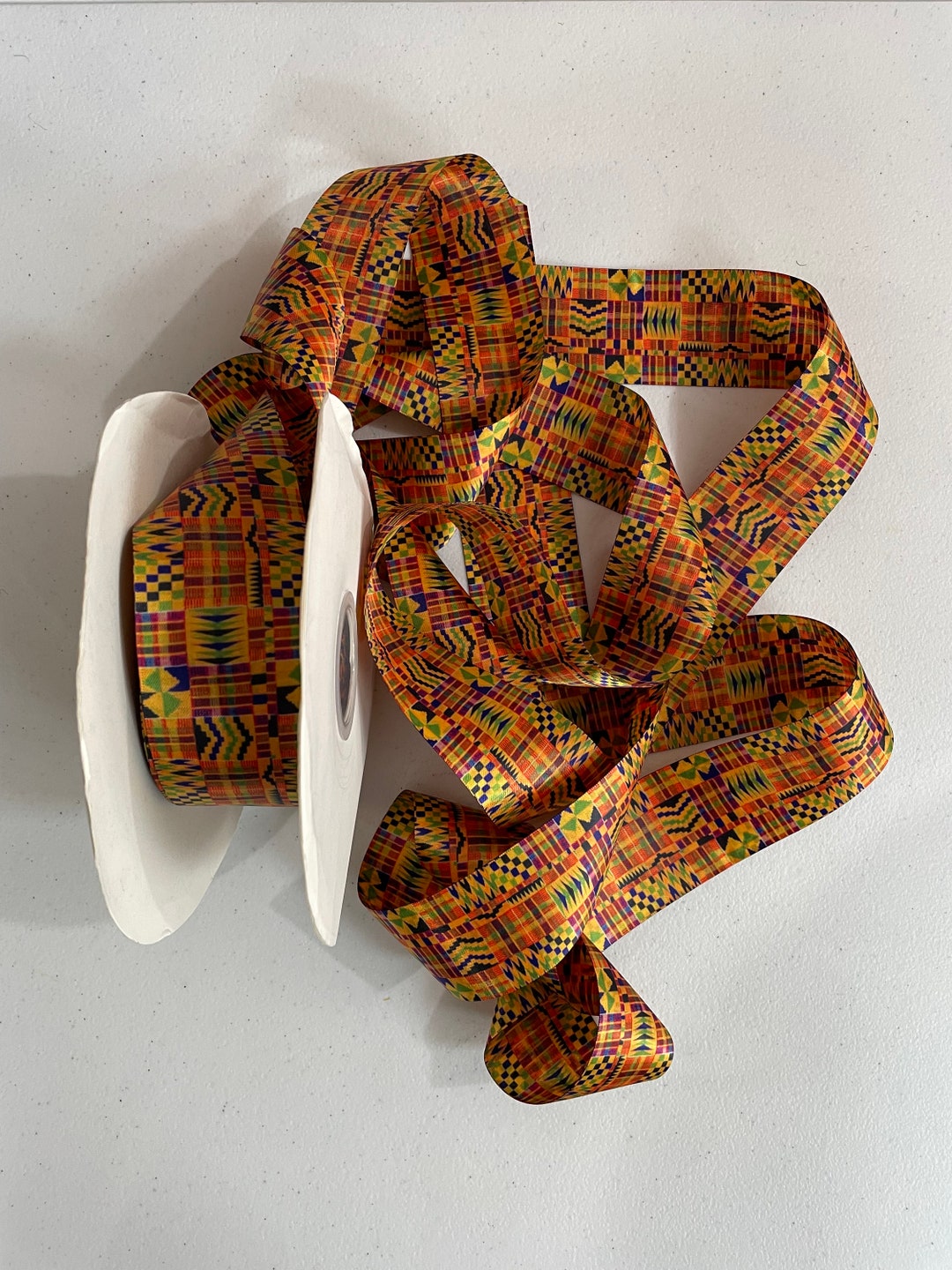 African Print Ribbon African Ankara Kente Ribbon Ankara Ribbon Kente ...