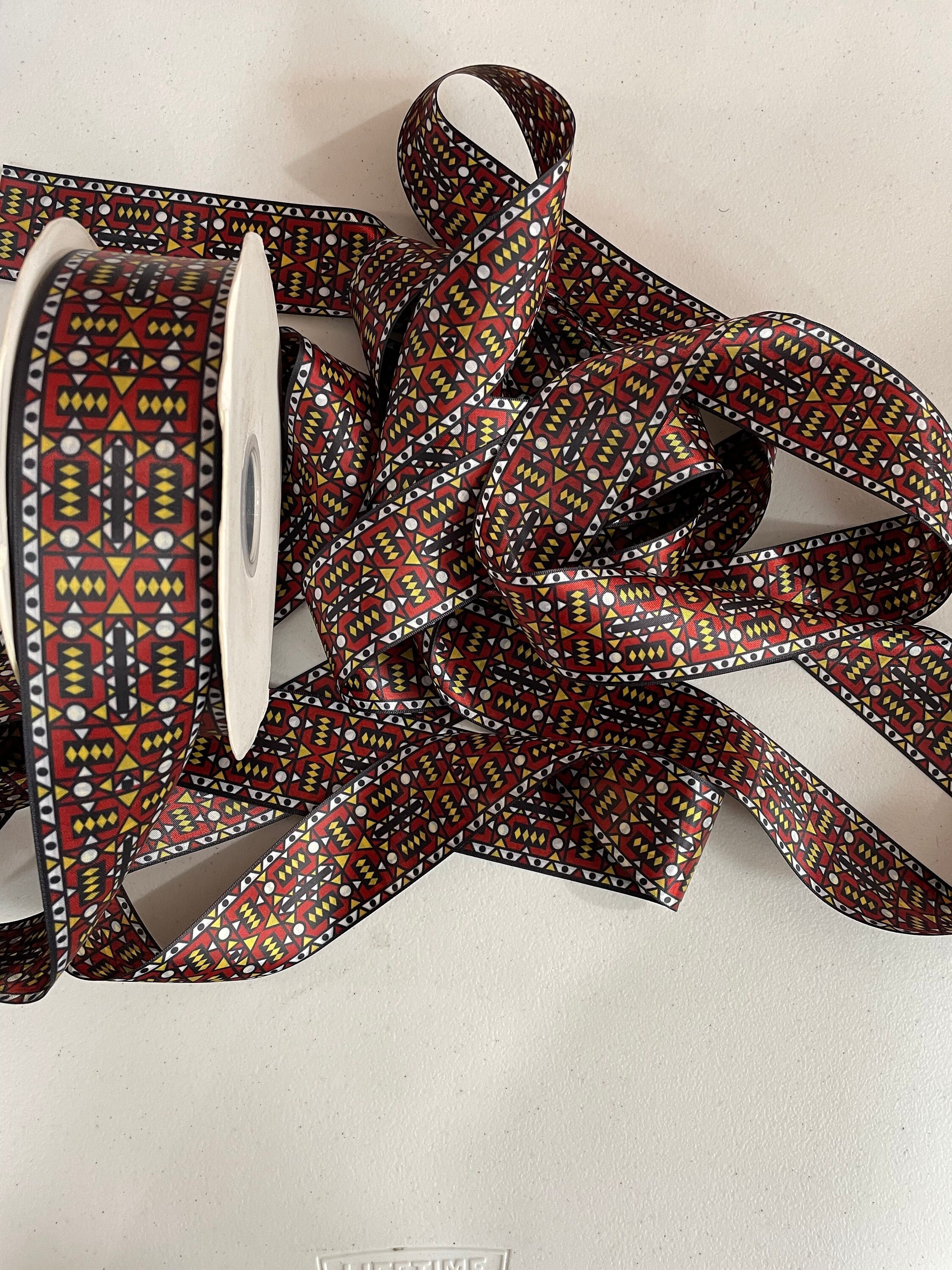 African Print Ribbon African Ankara Kente Ribbon Ankara Ribbon Kente ...