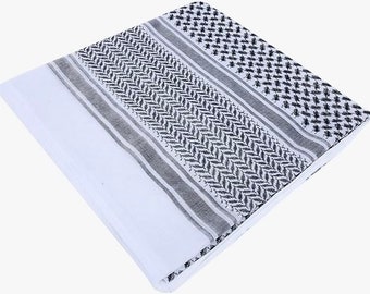 Saudi Arabia Style Arafat Scarf Kefiyyeh Shemagh & Agal Arab Islamic ...