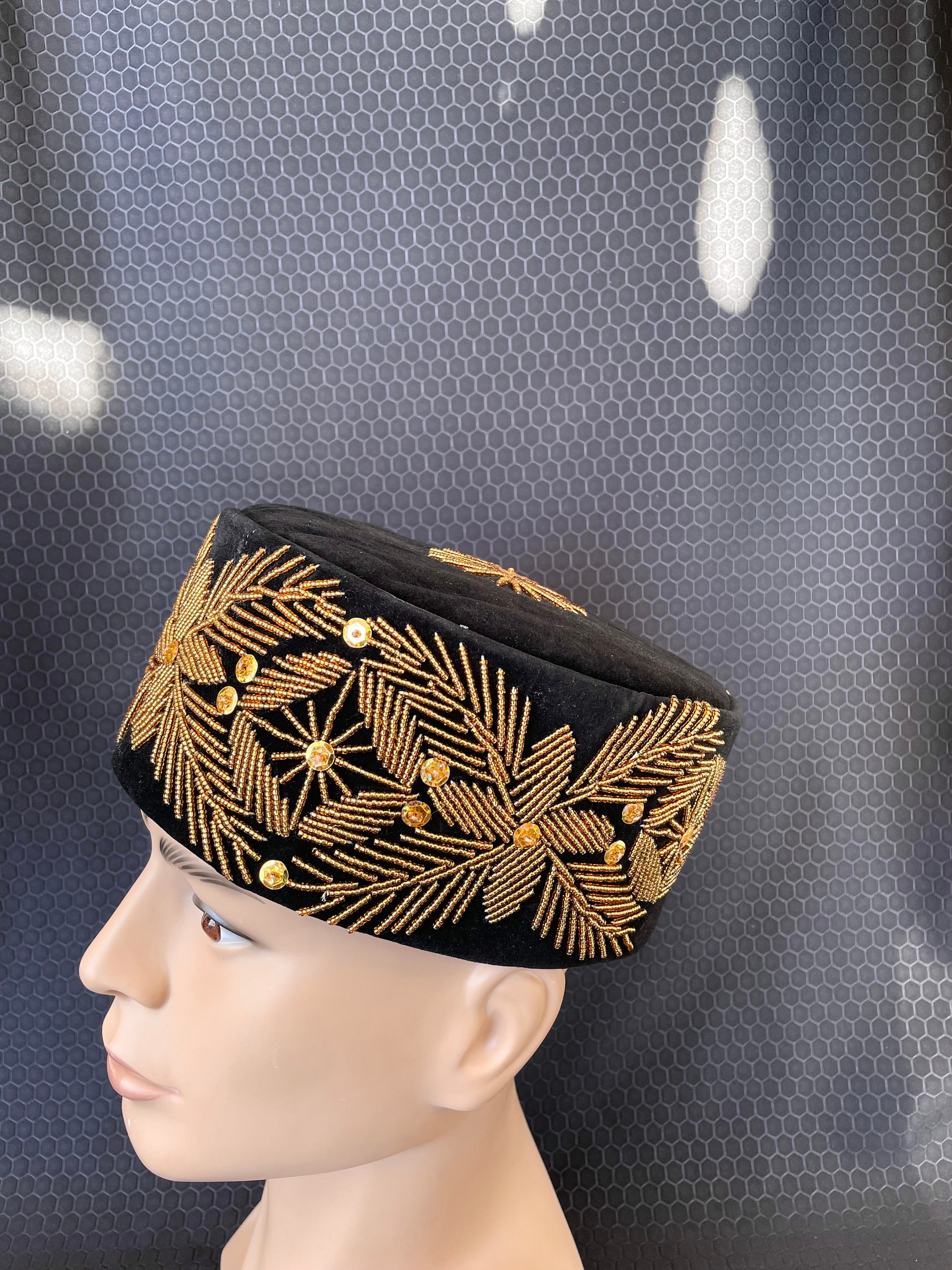 Igbo Cap, Traditional Cap, Nze Cap, Traditional Cap, Nigerian Cap, Men ...