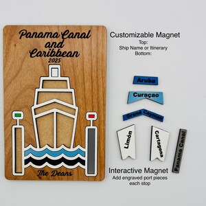 Personalized Cruise Ship Door Magnet, Family Travel Gift - Etsy