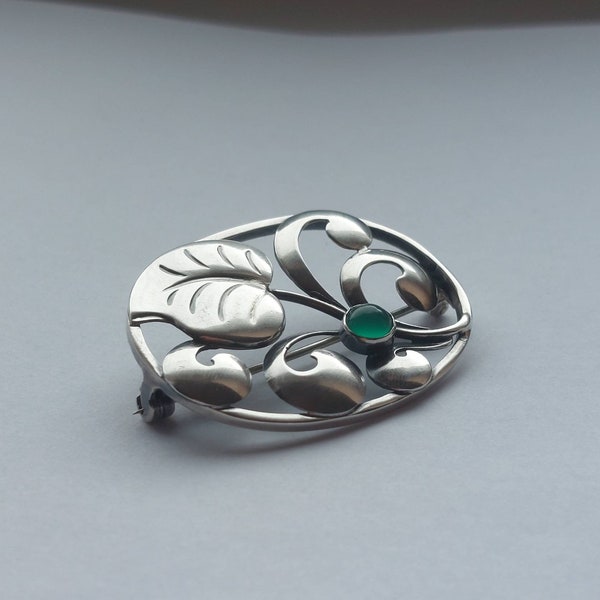 830 Silver Brooch - Etsy