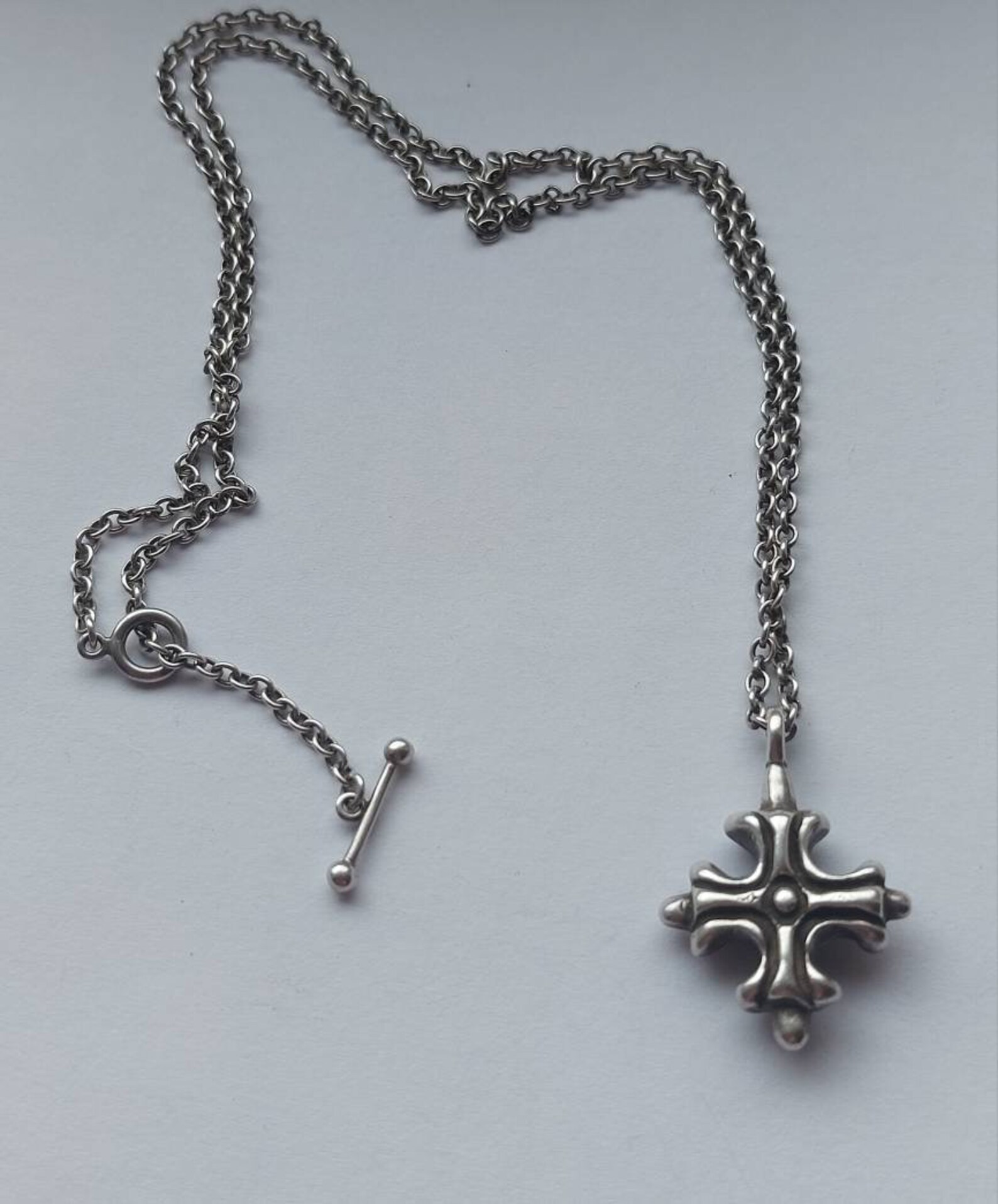830s Silver Vintage Danish Hugo Grün Cross Pendant. 1930s - Etsy